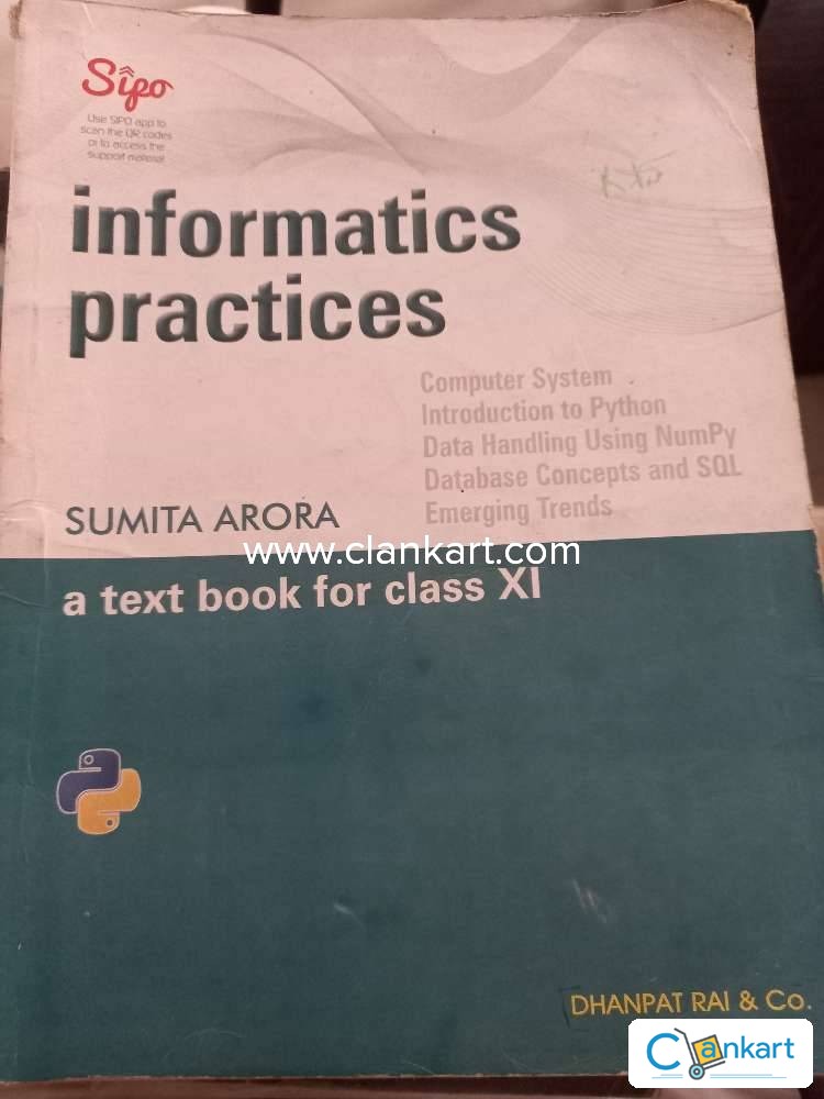 Buy 'Informatic Practices Class 11th Sumita Arora' Book In Good ...