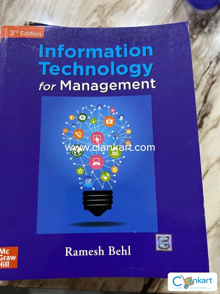 Buy 'Information Technology For Management' Book In Excellent Condition ...