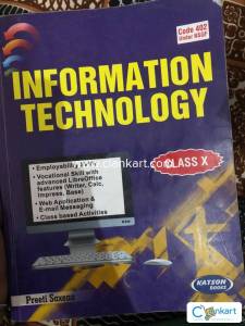 Buy 'Information Technology (Class X) (Code 402)' Book In Excellent ...