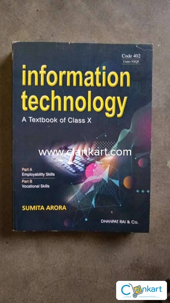 Buy 'Information Technology' Book In Excellent Condition At Clankart.com