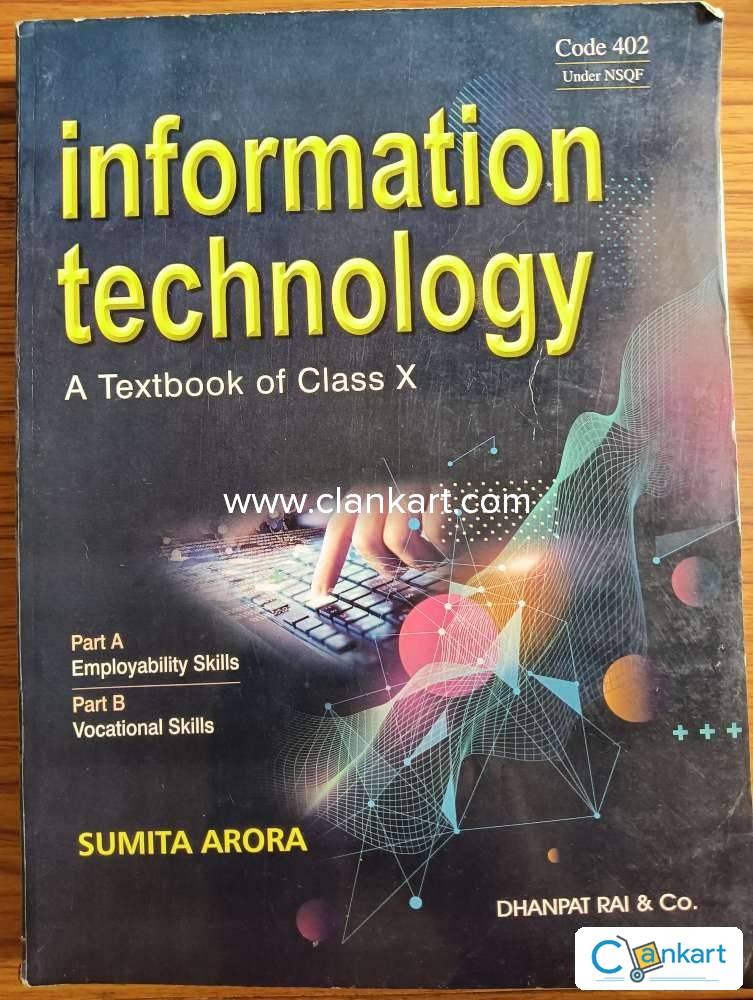Buy 'Information Technology : A Text Book For Class 10 - Examination 2021-2022' Book In ...