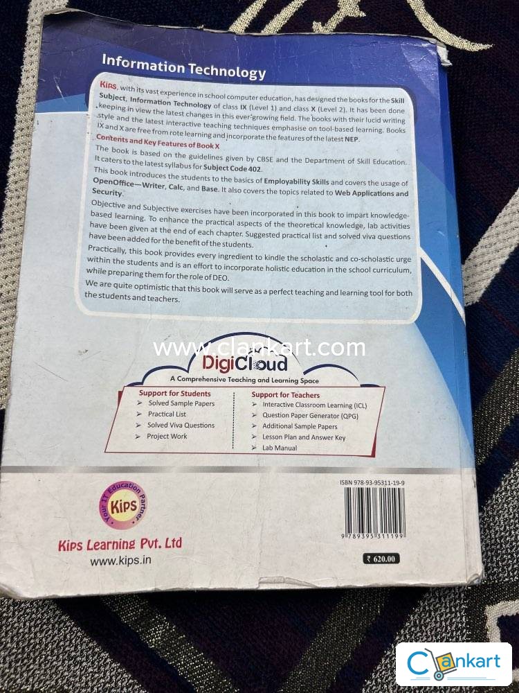 Buy 'Information Technology' Book In Good Condition At Clankart.com