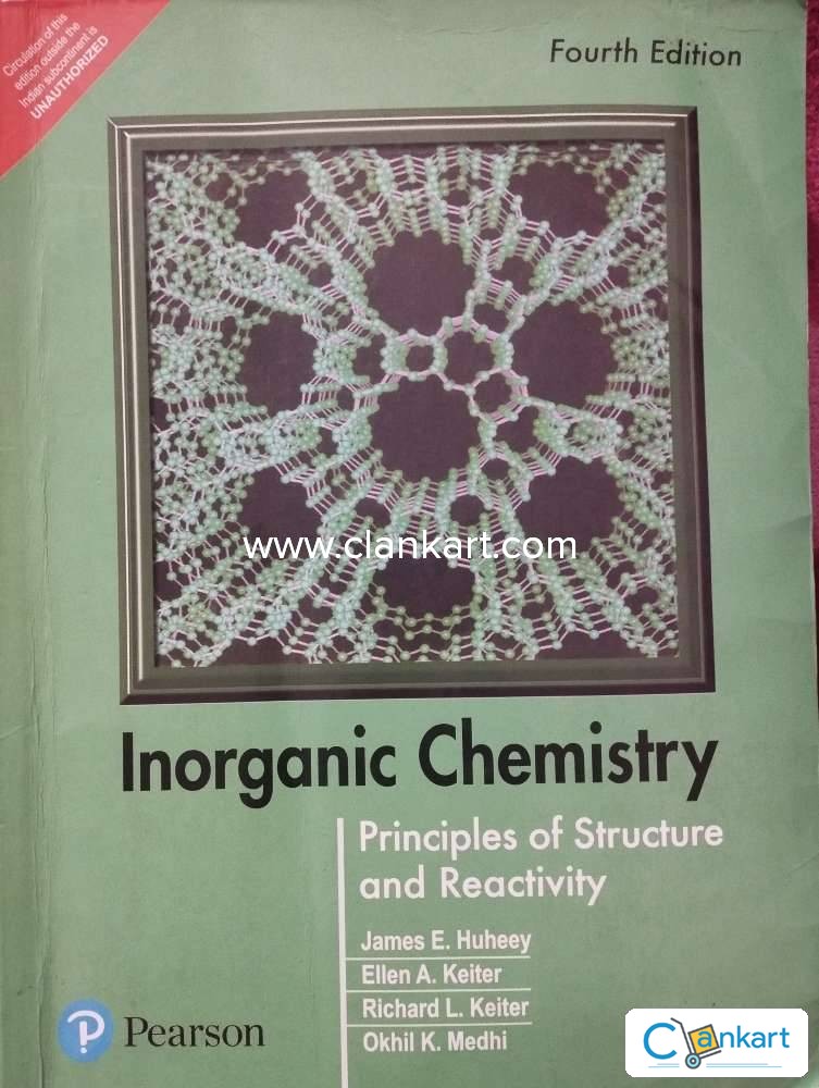 Buy 'Inorganic Chemistry: Principles Of Structure And Reactivity' Book ...