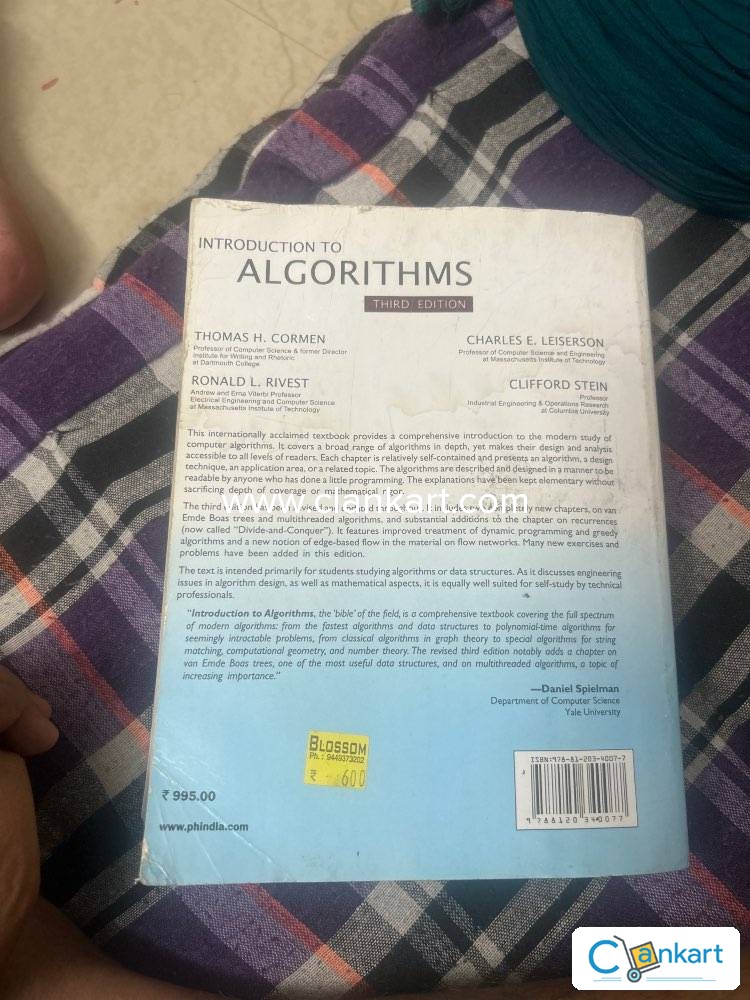 Buy 'Introduction To Algorithms' Book In Excellent Condition At ... Buy 'Introduction To Algorithms' Book In Excellent Condition At ...