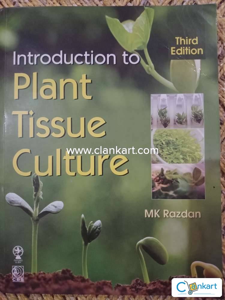 Buy 'Introduction To Plant Tissue Culture By MK Razdan' Book In ...