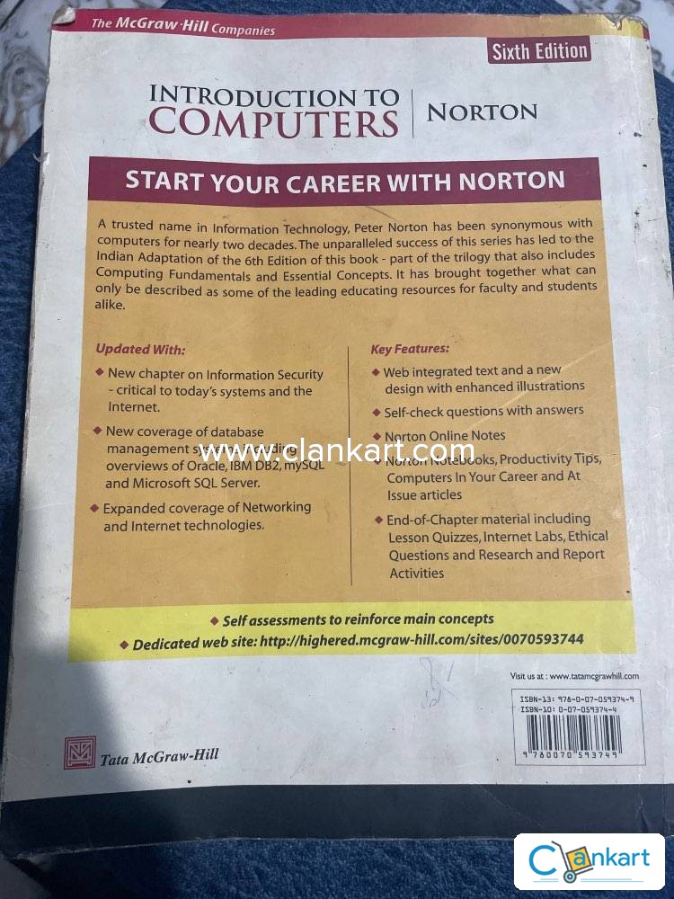 Buy 'Introduction To Computers (Special Indian Edition)' Book In Fair ...