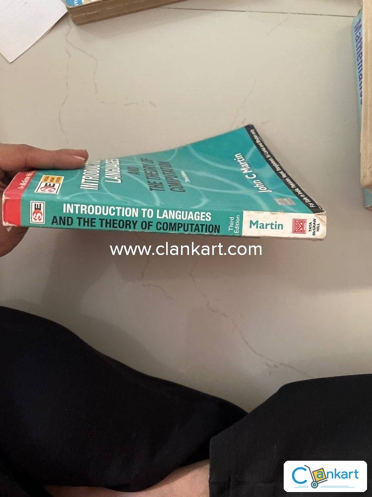 Buy 'Introduction To Languages And The Theory Of Computation' Book In ... Buy 'Introduction To Languages And The Theory Of Computation' Book In ...