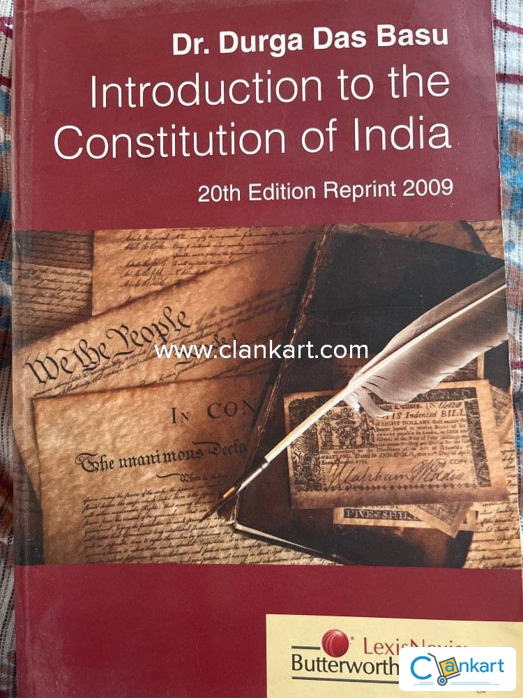 Buy 'Introduction To The Constitution Of India' Book In Good Condition ...