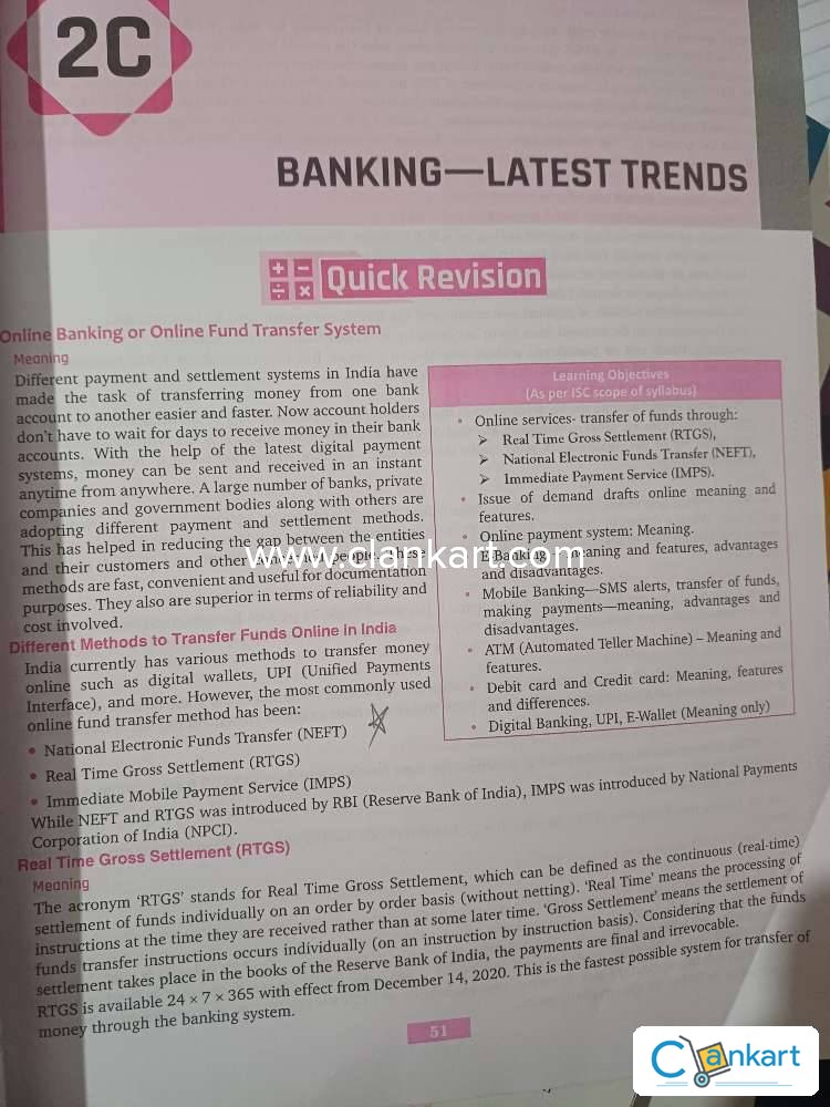 Buy 'Isc Handbook Commerce Class 12th Vatsal' Book In Good Condition At ...