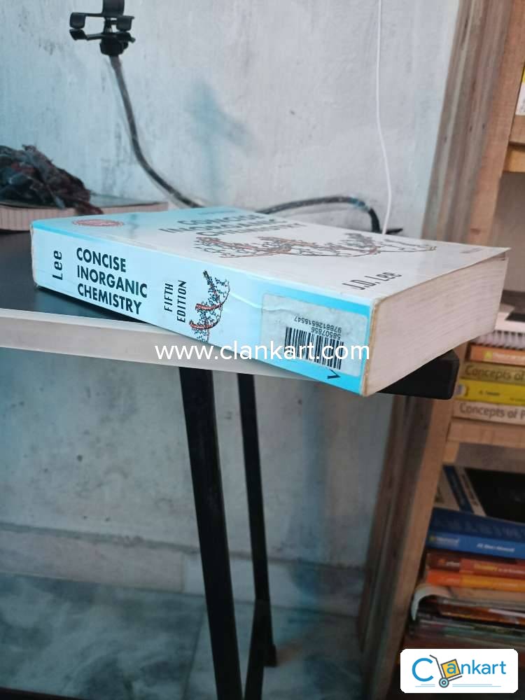 Buy 'Concise Inorganic Chemistry: Fifth Edition By J.D. Lee' Book In ...