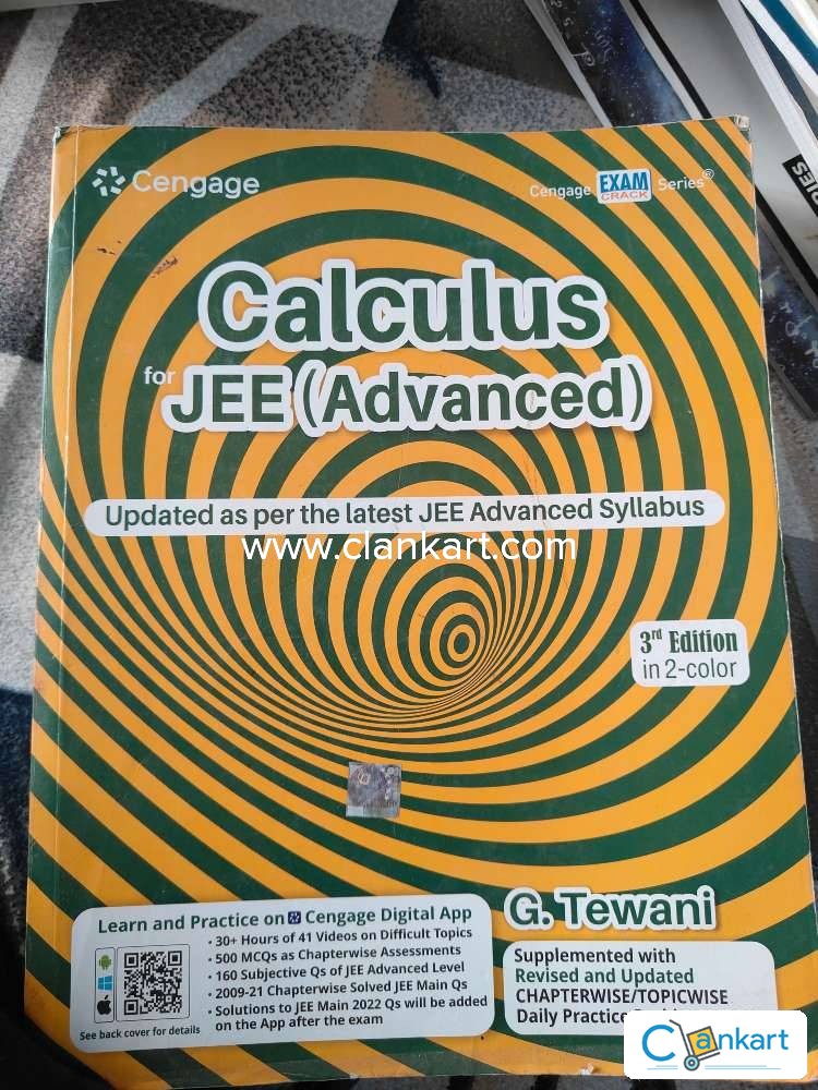 Buy 'CENGAGE Jee Advanced' Book In Excellent Condition At Clankart.com