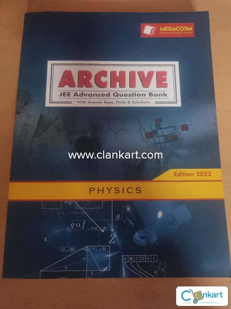 Buy 'Jee Advanced Book Physics' Book In Excellent Condition At Clankart.com
