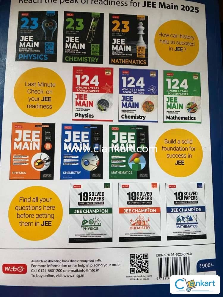 Buy 'JEE CHAMPION MATHS 2025' Book In Good Condition At Clankart.com