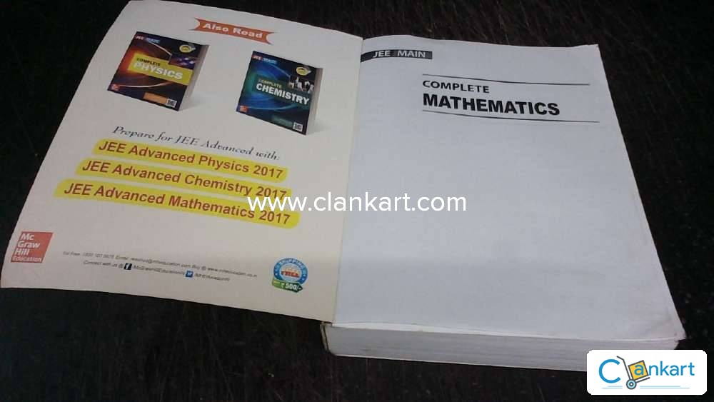 Buy 'JEE Main Complete Mathematics' Book In Good Condition At Clankart.com