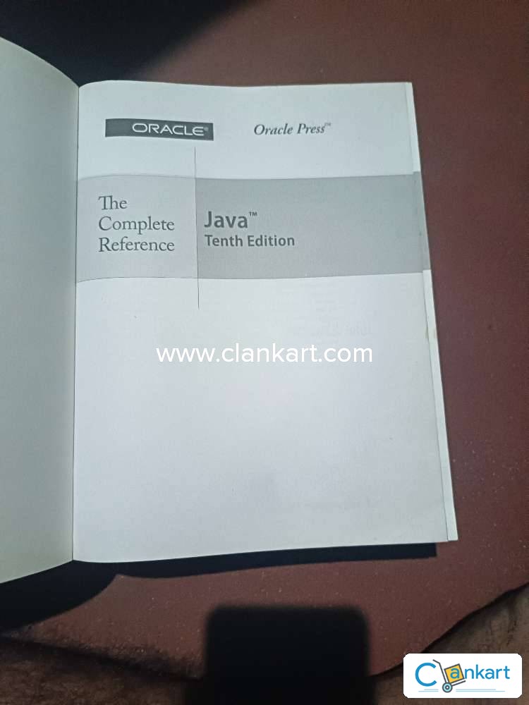 Buy 'Java The Complete Reference' Book In Excellent Condition At ...