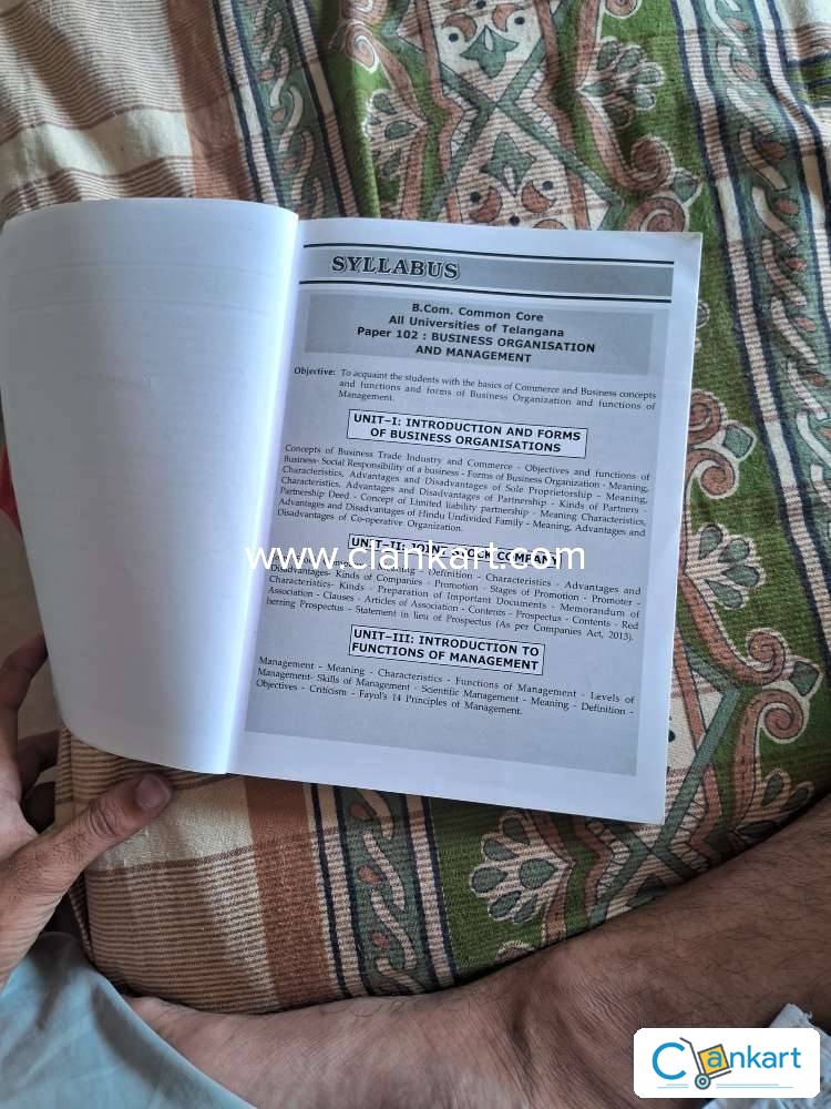Buy 'Business Organization And Management' Book In Excellent Condition ...