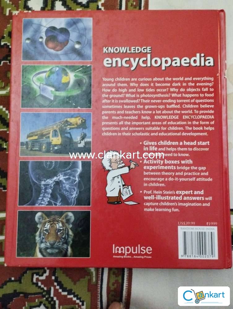 Buy 'Knowledge Encyclopaedia' Book In Excellent Condition At Clankart.com