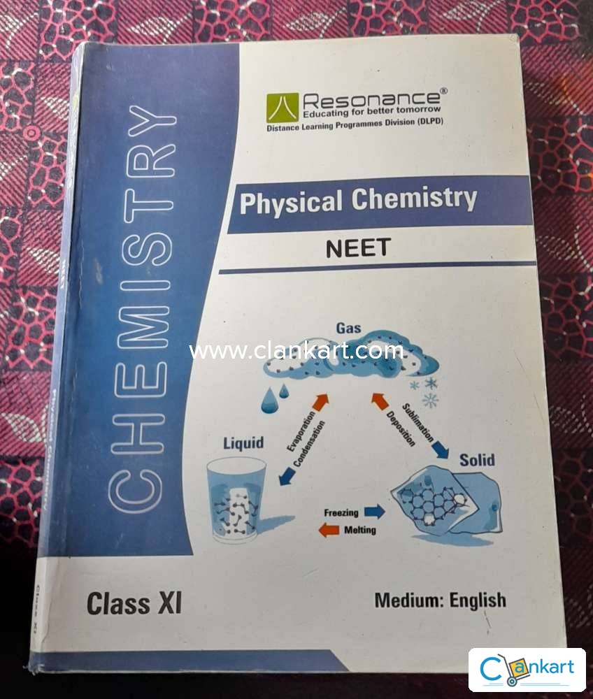 Buy 'Resonance Physical Chemistry Class 11' Book In Excellent Condition ...