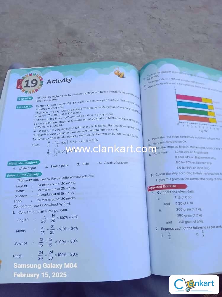 Buy 'Sarswati Activity Manual Mathematics' Book In Excellent Condition ...