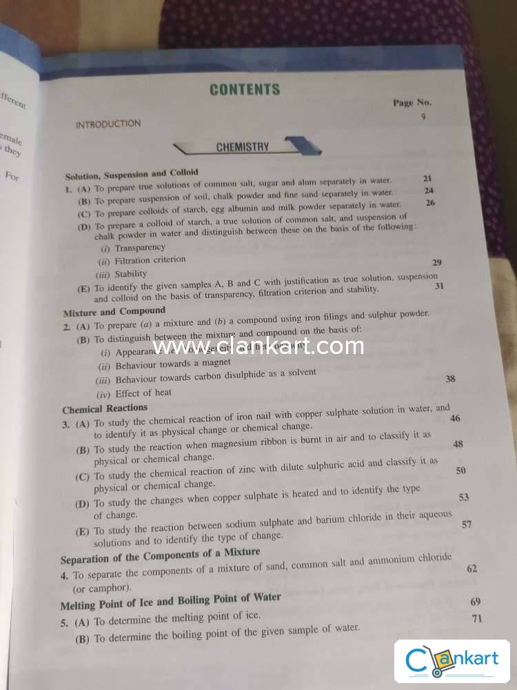 Buy 'Laboratory Manual Science With Short Answer Questions Class IX ...
