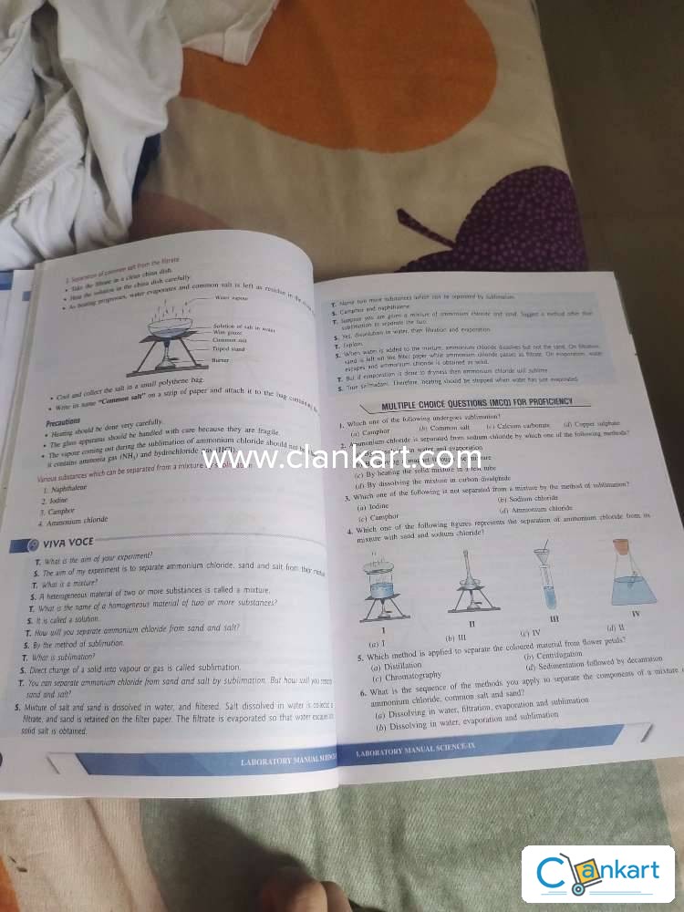 Buy 'Laboratory Manual Science With Short Answer Questions Class IX ...