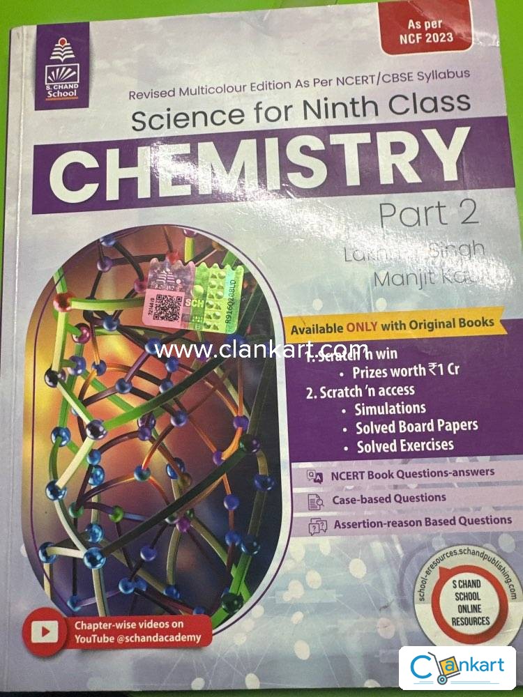 Buy 'Lakhbir Singh Science Class Ninth Book, Chemistry Part 2CBSCNCRT ...