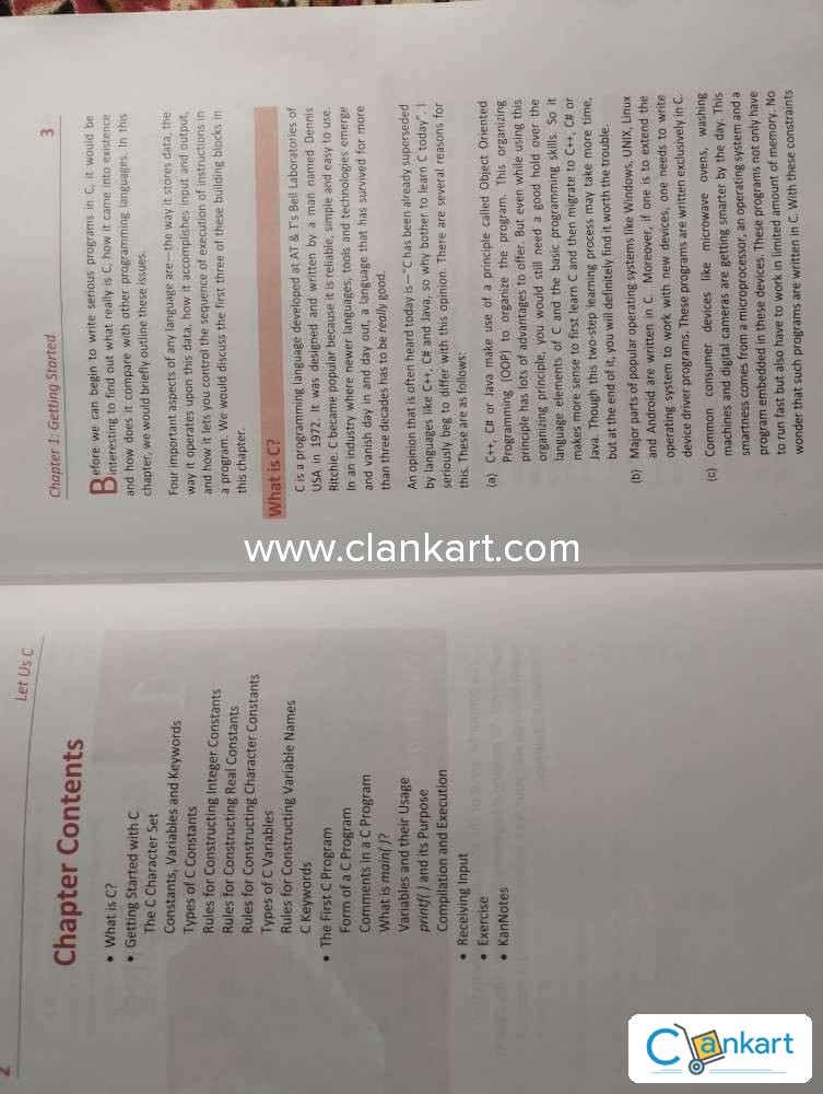 Buy 'Let Us C: Authentic Guide To C Programming Language' Book In Excellent Condition At ...