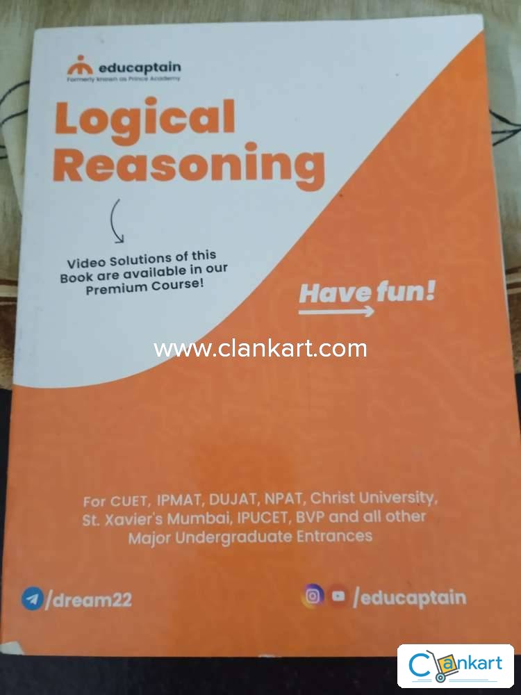 Buy 'Logical Reasoning Educaptain' Book In Excellent Condition At ...