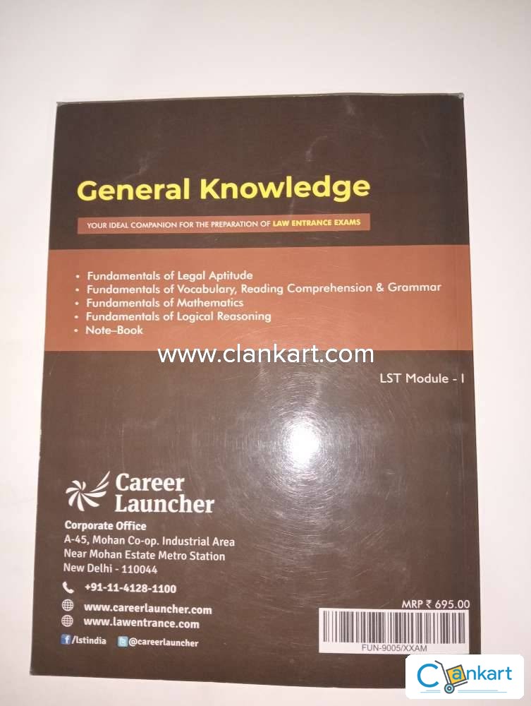 Buy 'Lst General Knowledge (ideal Companion For The Preparation Of Law ...