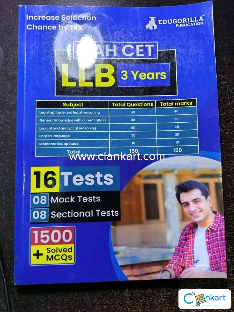 Buy 'MAH CET 16 MOCK TEST BOOK' Book In Excellent Condition At Clankart.com