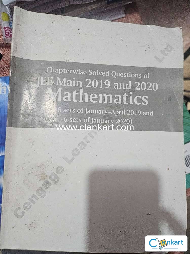 Buy 'Mathematics For Jee Mains 3rd Edition Cengage' Book In Excellent ...