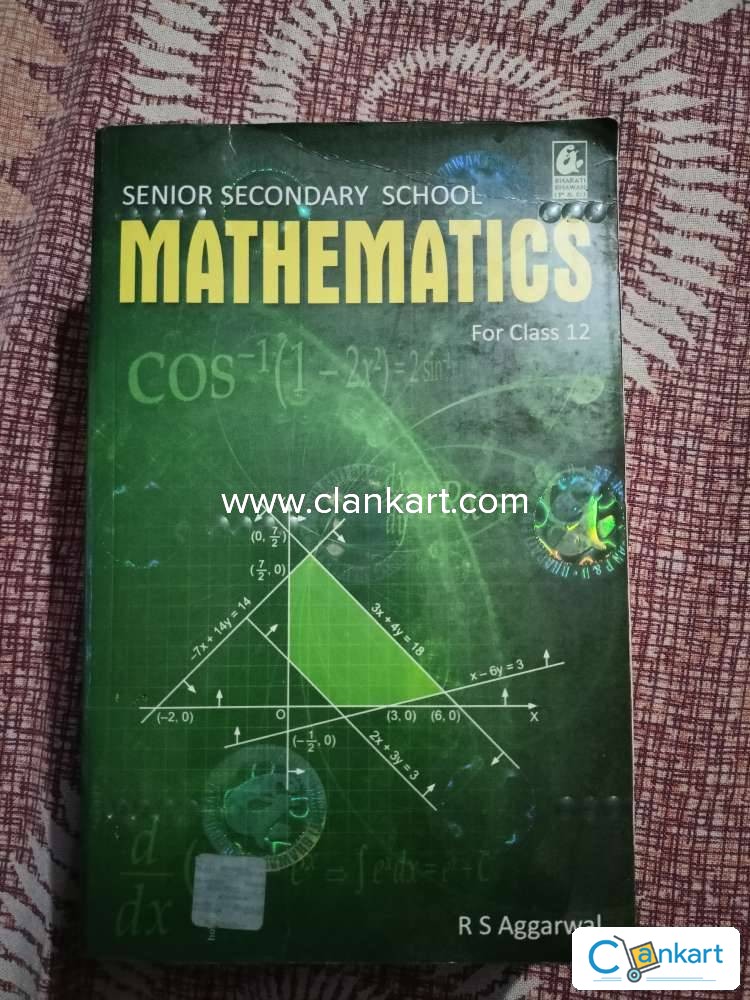 Buy 'SENIOR SECONDARY SCHOOL MATHEMATICS CLASS-12' Book In Excellent ...