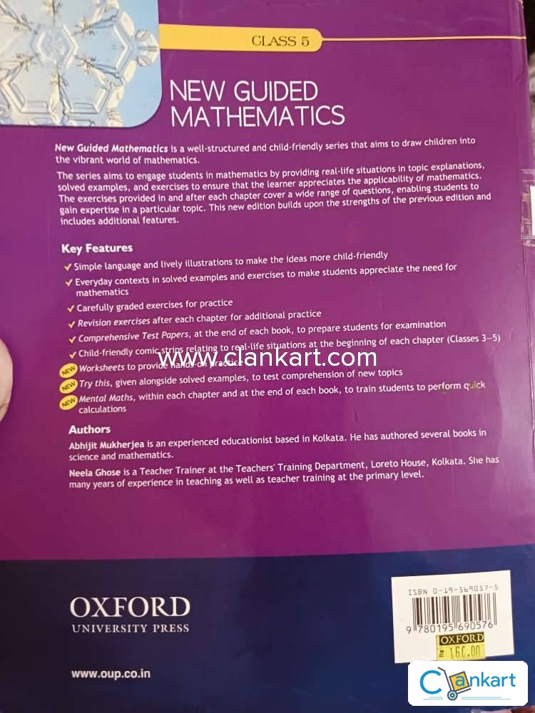 Buy 'New Guided Mathematics Book 5, 2nd Edition' Book In Good Condition ...