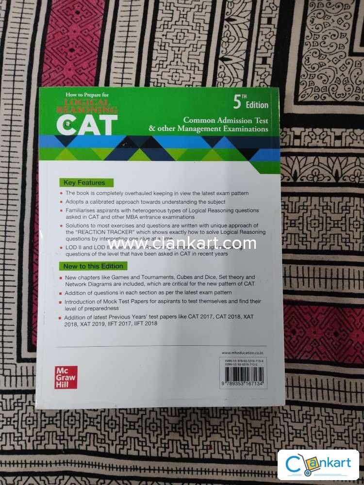 Buy 'How To Prepare For Logical Reasoning For CAT' Book In Excellent ...