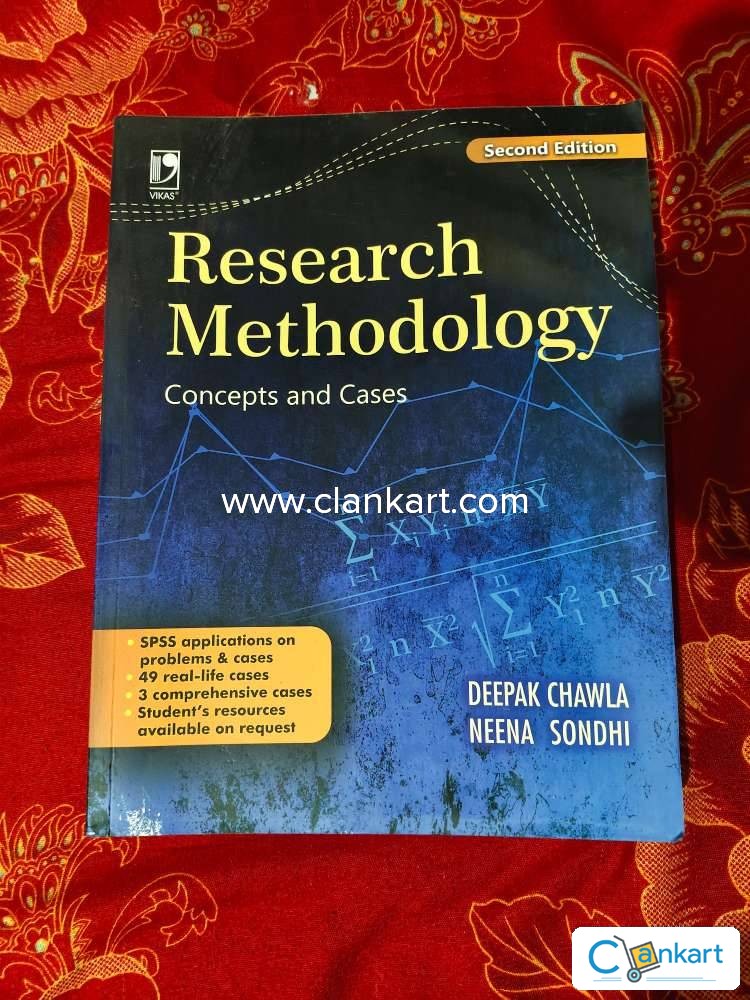Buy 'Research Methodology' Book In Excellent Condition At Clankart.com