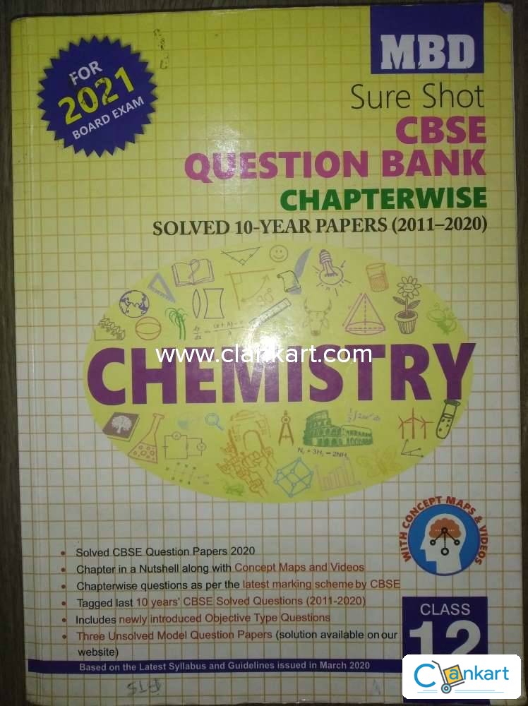 Buy 'MBD Sure Shot CBSE Chemistry Question Bank Class 12 JEE/NEET' Book ...