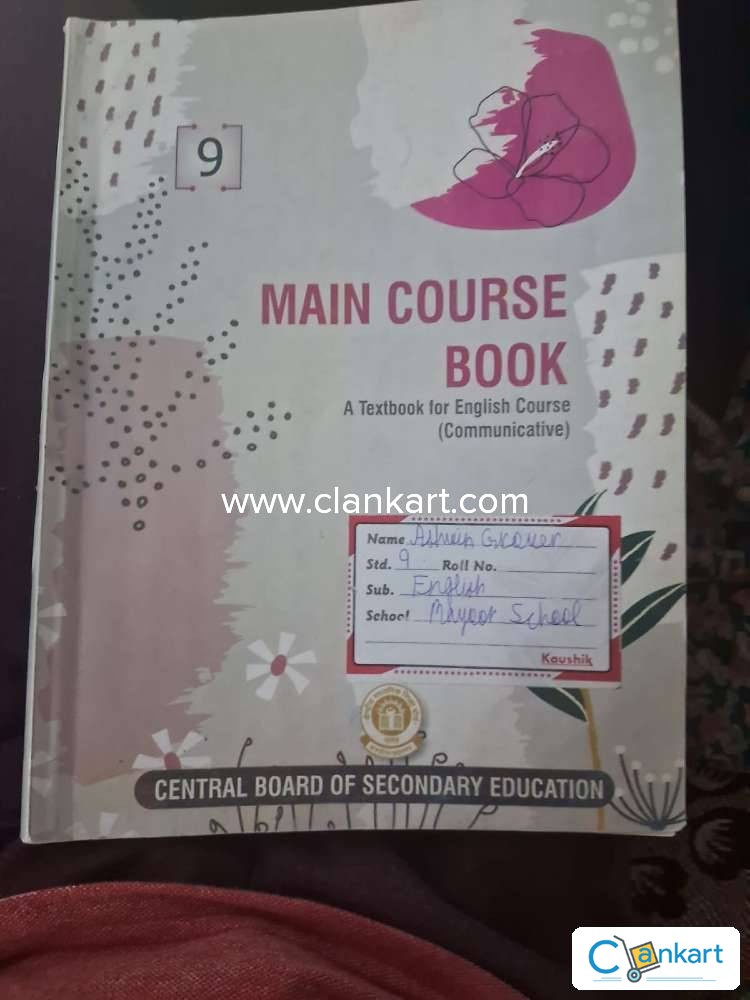 Buy 'MCB Class 9 English (CBSE)' Book In Excellent Condition At ...