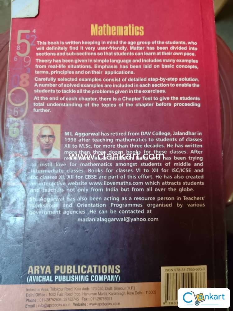 Buy 'APC CBSE Mathematics - Class 12 - Avichal Publishing Company' Book ...