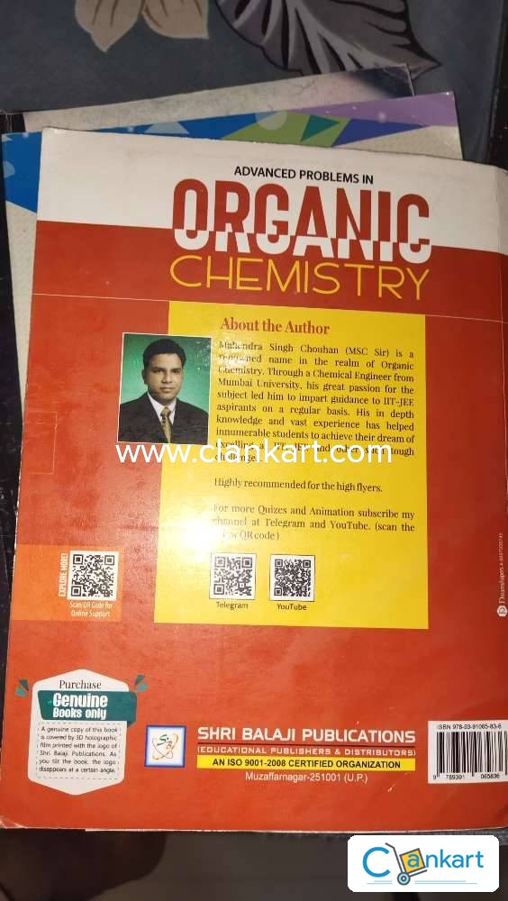 Buy 'MS CHOUHAN ORGANIC CHEMISTRY JEE ADVANCED' Book In Excellent ...