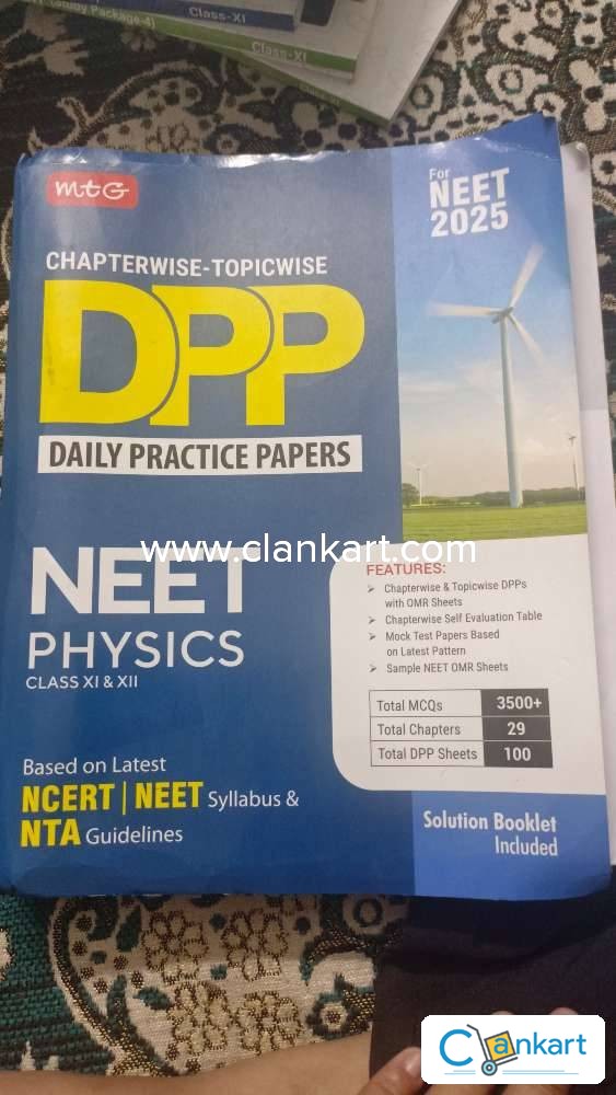 Buy 'Chapterwise DPP Books (MTG 2025) Physics' Book In Excellent ...