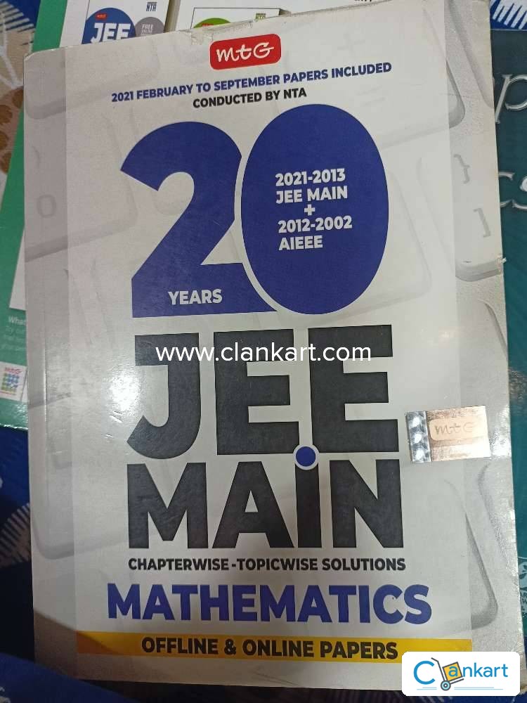 Buy 'Mtg Maths 20 Years' Book In Excellent Condition At Clankart.com