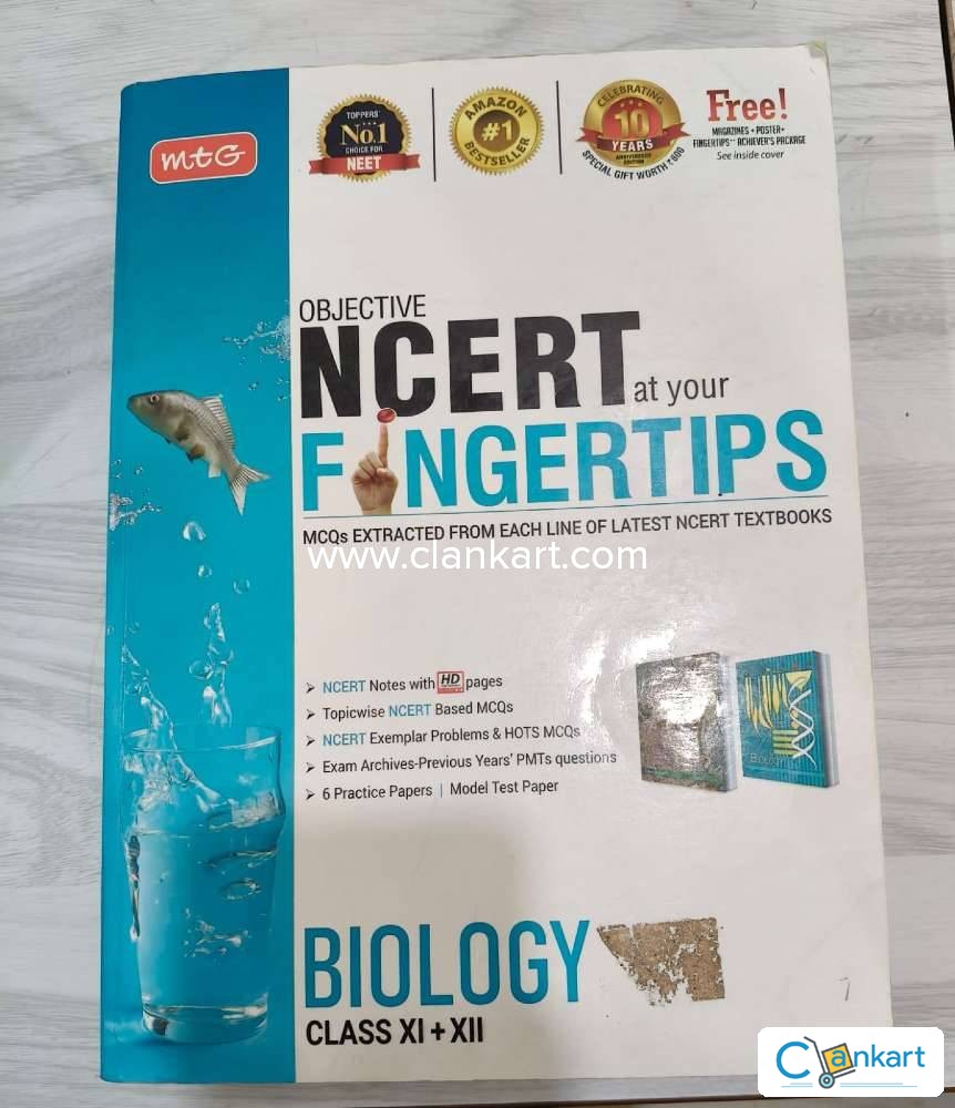 Buy 'MTG NCERT Fingertips Biology (class 11 And 12)' Book In Good ...