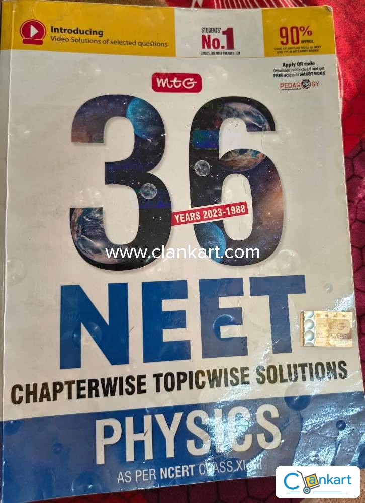 Buy 'MTG 36 Years NEET Previous Year Solved Question Papers With NEET ...