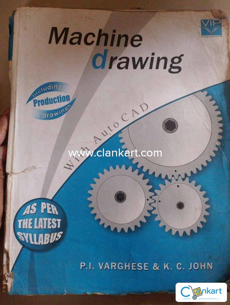 Buy 'Machine Drawing By PI Varghese And KC John' Book In Fair Condition ...