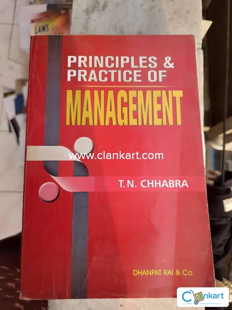 Buy 'Principles & Practices Of Managment (2018-2019) Session By T.N ...