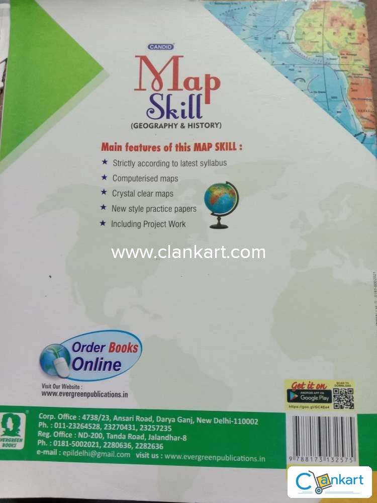 Buy 'Candid Map Skill' Book In Excellent Condition At Clankart.com