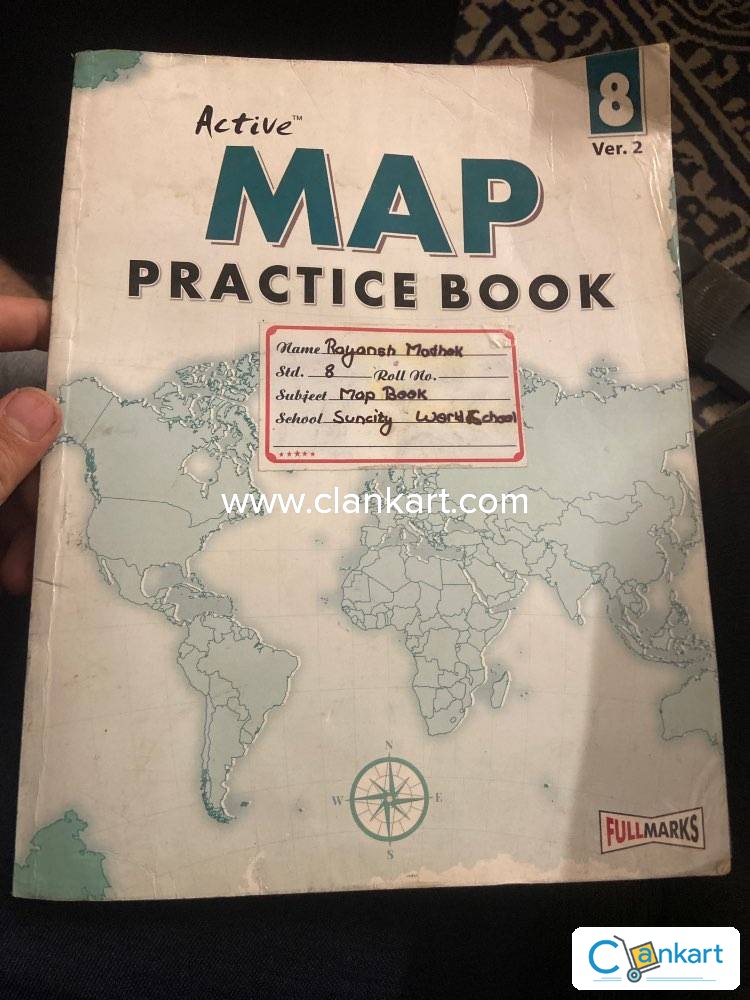 Buy 'Map Practice Book' Book In Good Condition At Clankart.com