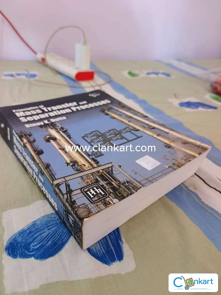 Buy 'PRINCIPLES OF MASS TRANSFER AND SEPARATION PROCESS' Book In ...