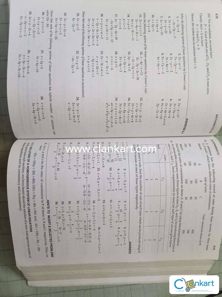 Buy 'Mathematics Class 12th RD Sharma' Book In Excellent Condition At ...