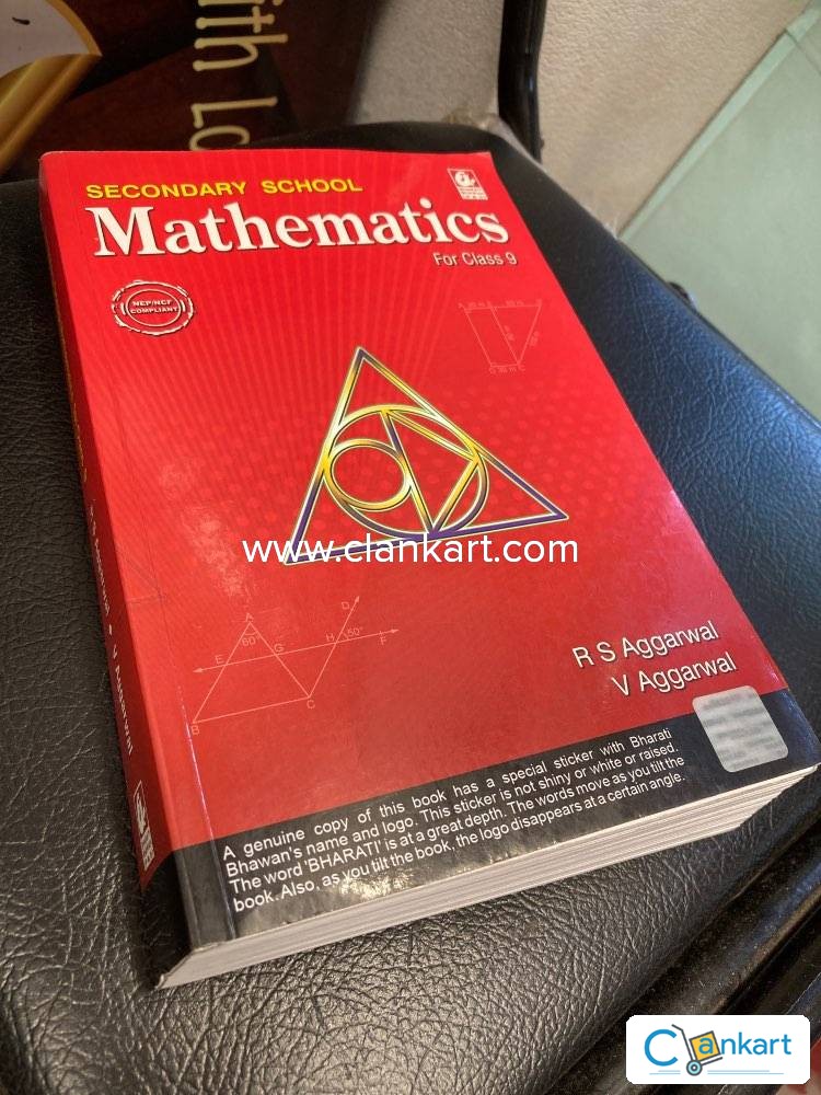 Buy 'Mathematics For Class -9 (R S Aggarwal)' Book In Excellent ...